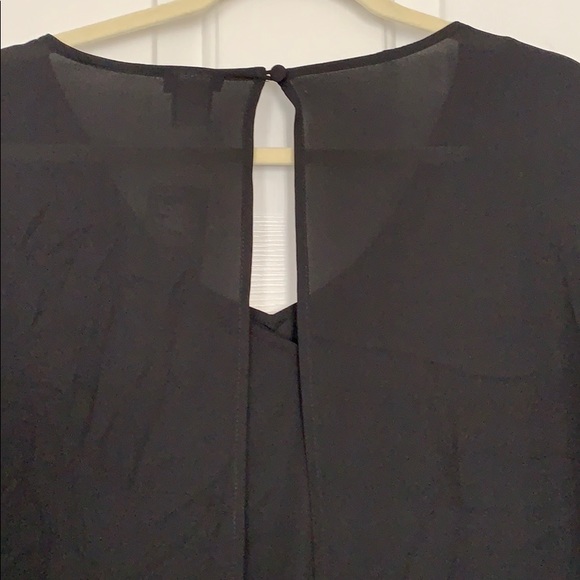 torrid | Tops | Black Sheer Top Layer Back | Poshmark